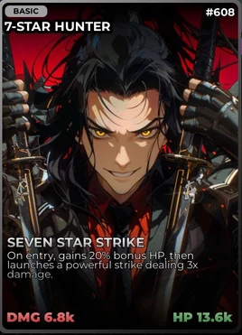 Card Index - 7-Star Hunter | Anime Card Clash official Wiki | Fandom