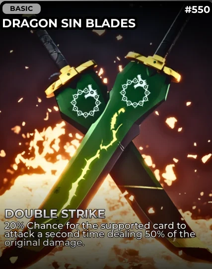 Card Index - Dragon Sin Blades | Anime Card Clash official Wiki | Fandom
