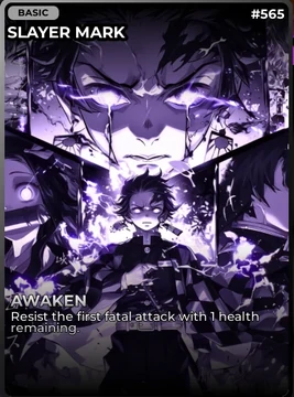 Card Index - Slayer Mark | Anime Card Clash official Wiki | Fandom