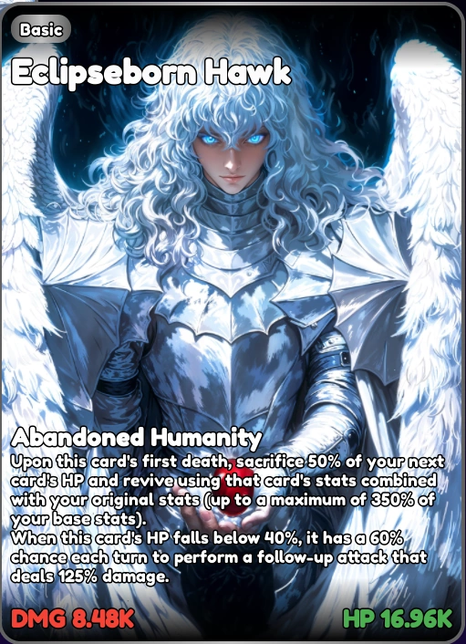 Card Index - Eclipseborn Hawk | Anime Card Clash official Wiki | Fandom