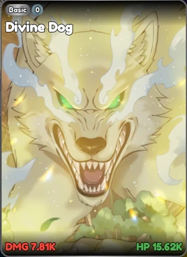 Card Index - Divine Dog | Anime Card Clash official Wiki | Fandom