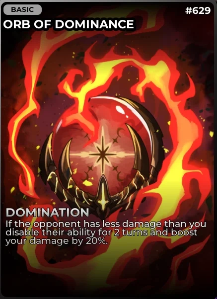 Card Index - Orb of Dominance | Anime Card Clash official Wiki | Fandom