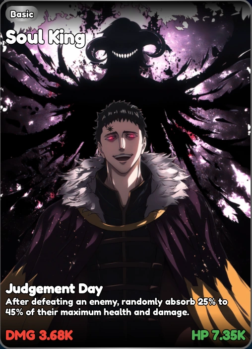 Card Index - Soul King | Anime Card Clash official Wiki | Fandom