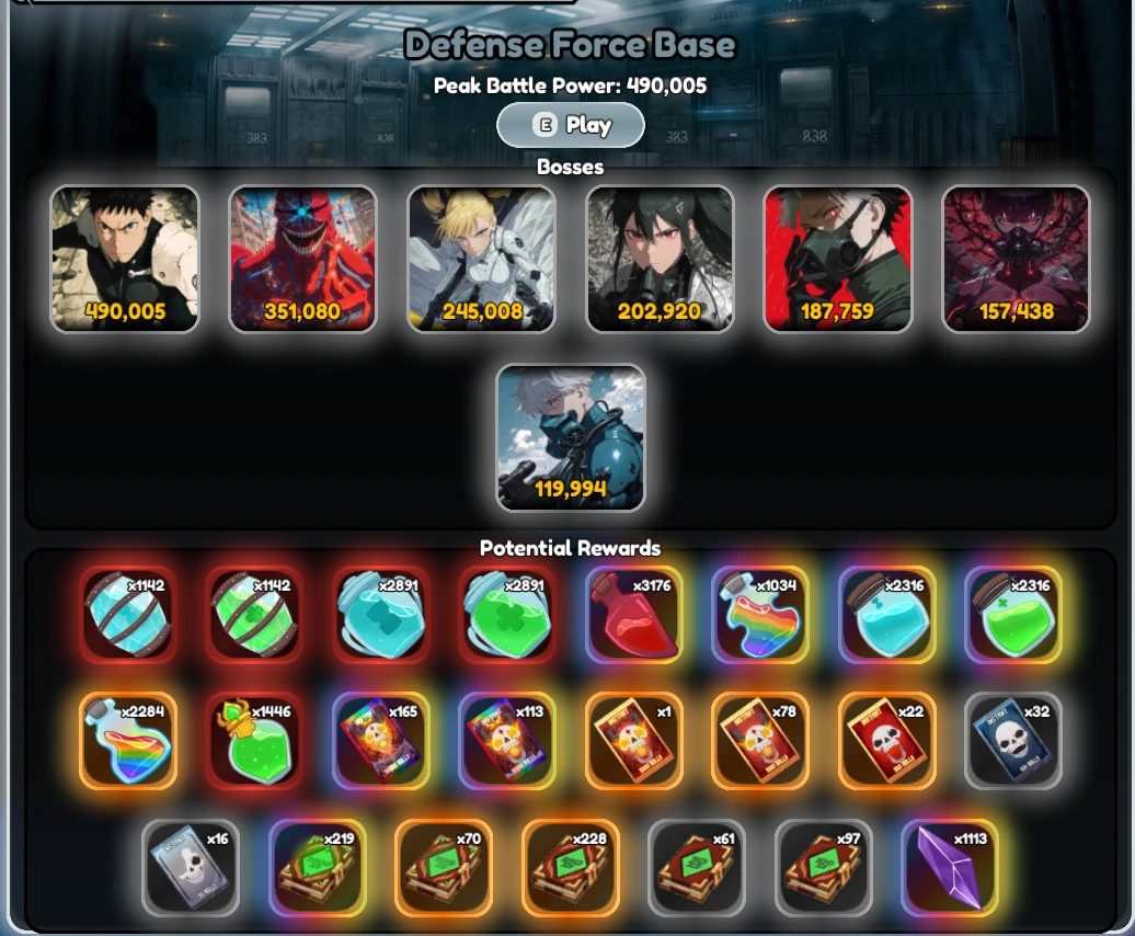 Story Mode - Defense Force Base | Anime Card Clash official Wiki | Fandom