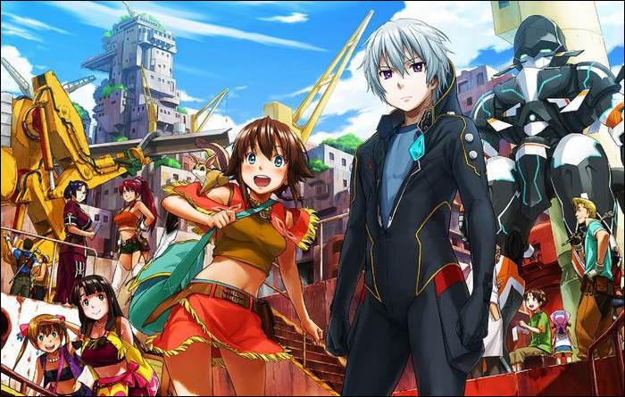 Suisei No Gargantia Anime Characters Fight вики Fandom