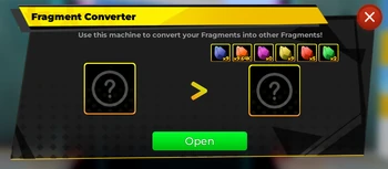 Fragment Evolution Machine | Anime Fighters Wiki | Fandom