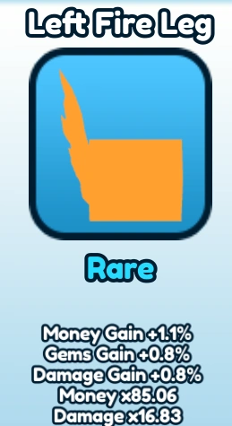 Left Fire Leg | Merge Anime Simulator Wiki | Fandom