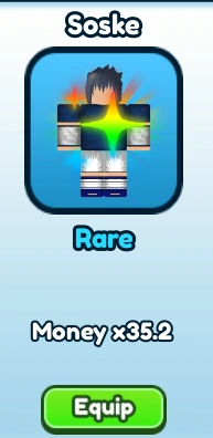 Soske (Hero) | Merge Anime Simulator Wiki | Fandom