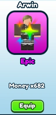 Arwin (Hero) | Merge Anime Simulator Wiki | Fandom