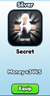 Silver (Hero) | Merge Anime Simulator Wiki | Fandom