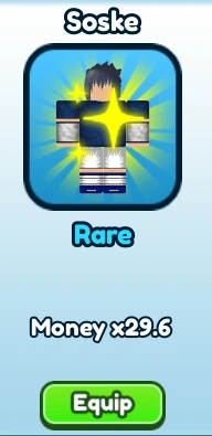 Soske (Hero) | Merge Anime Simulator Wiki | Fandom