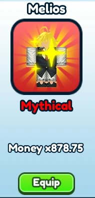 Melios (Hero) | Merge Anime Simulator Wiki | Fandom