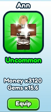 Ann (Hero) | Merge Anime Simulator Wiki | Fandom