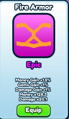 Fire Armor | Merge Anime Simulator Wiki | Fandom