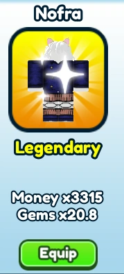 Nofra (Hero) | Merge Anime Simulator Wiki | Fandom