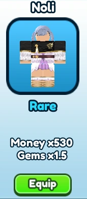 Noli (Hero) | Merge Anime Simulator Wiki | Fandom