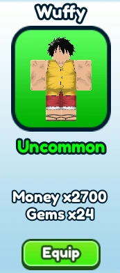 Wuffy (Hero) | Merge Anime Simulator Wiki | Fandom