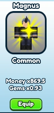 Magnus (Hero) | Merge Anime Simulator Wiki | Fandom