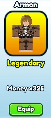 Armon (Hero) | Merge Anime Simulator Wiki | Fandom