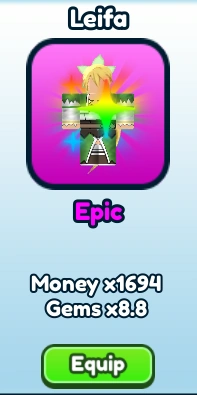 Leifa (Hero) | Merge Anime Simulator Wiki | Fandom