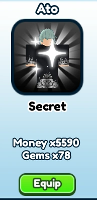 Ato (Hero) | Merge Anime Simulator Wiki | Fandom