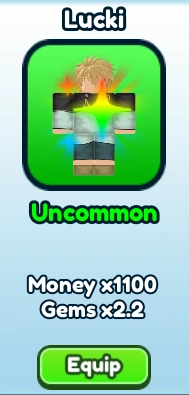 Lucki (Hero) | Merge Anime Simulator Wiki | Fandom