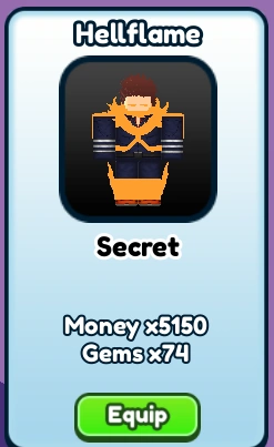 Hellflame (Hero) | Merge Anime Simulator Wiki | Fandom