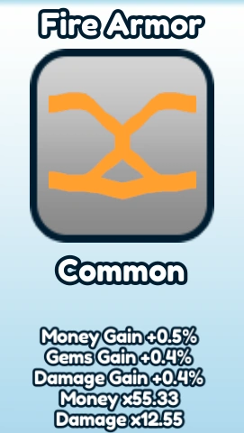 Fire Armor | Merge Anime Simulator Wiki | Fandom