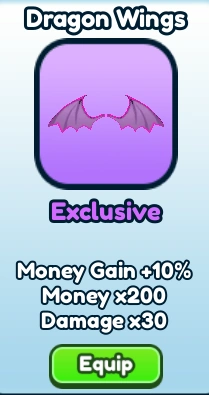 Dragon Wings | Merge Anime Simulator Wiki | Fandom