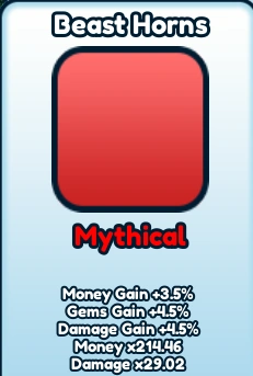 Beast Horn | Merge Anime Simulator Wiki | Fandom