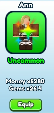 Ann (Hero) | Merge Anime Simulator Wiki | Fandom