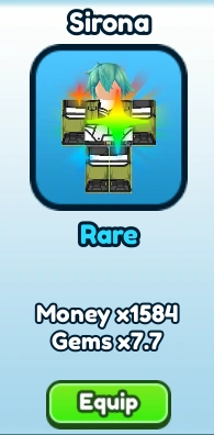 Sirona (Hero) | Merge Anime Simulator Wiki | Fandom