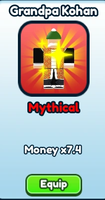 Grandpa Kohan (Hero) | Merge Anime Simulator Wiki | Fandom