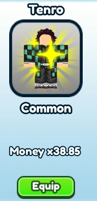 Tenro (Hero) | Merge Anime Simulator Wiki | Fandom