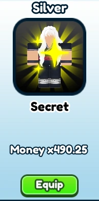 Silver (Hero) | Merge Anime Simulator Wiki | Fandom