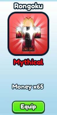 Rongoku (Hero) | Merge Anime Simulator Wiki | Fandom