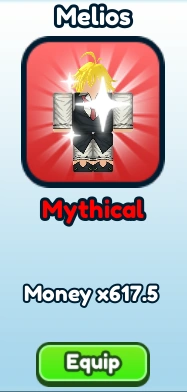 Melios (Hero) | Merge Anime Simulator Wiki | Fandom