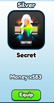 Silver (Hero) | Merge Anime Simulator Wiki | Fandom