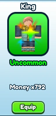 King (Hero) | Merge Anime Simulator Wiki | Fandom