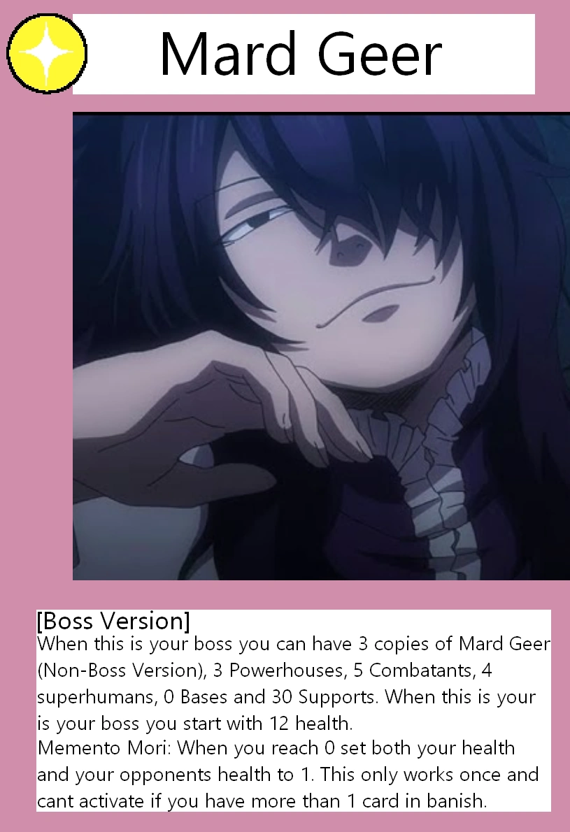 Mard Geer | Anime Showdown 2 Wiki | Fandom