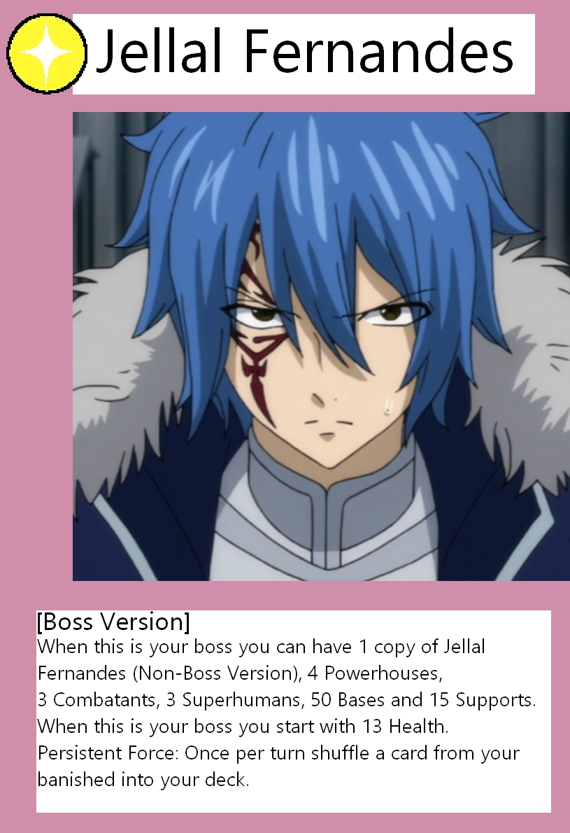 Jellal Fernandes | Anime Showdown 2 Wiki | Fandom