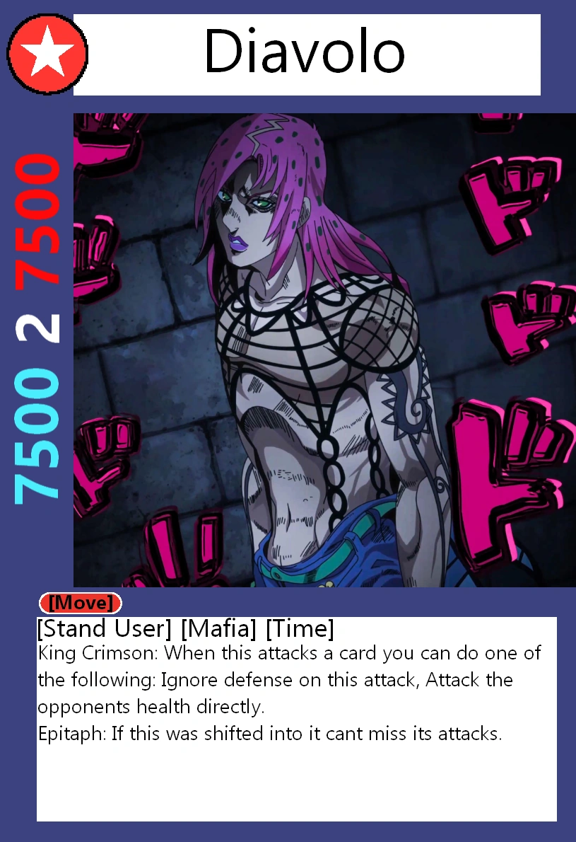 Diavolo | Anime Showdown 2 Wiki | Fandom