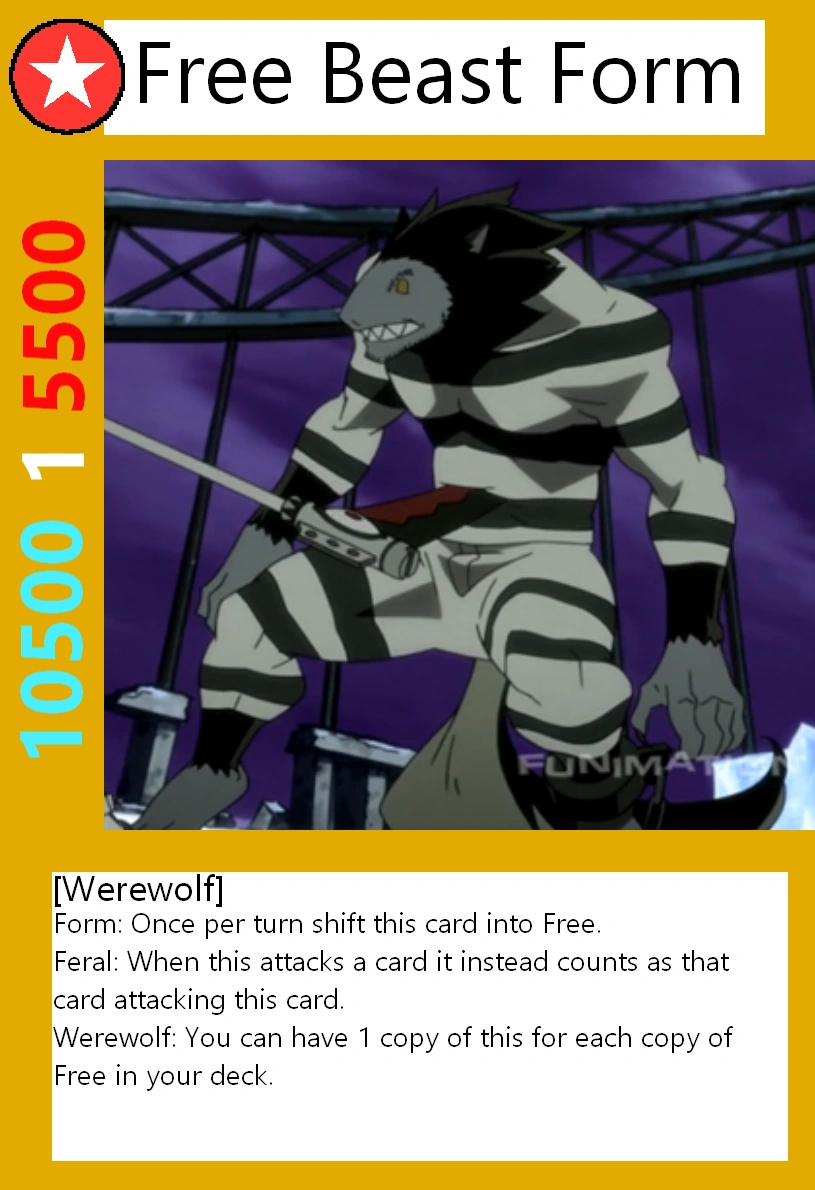Free Beast Form | Anime Showdown 2 Wiki | Fandom