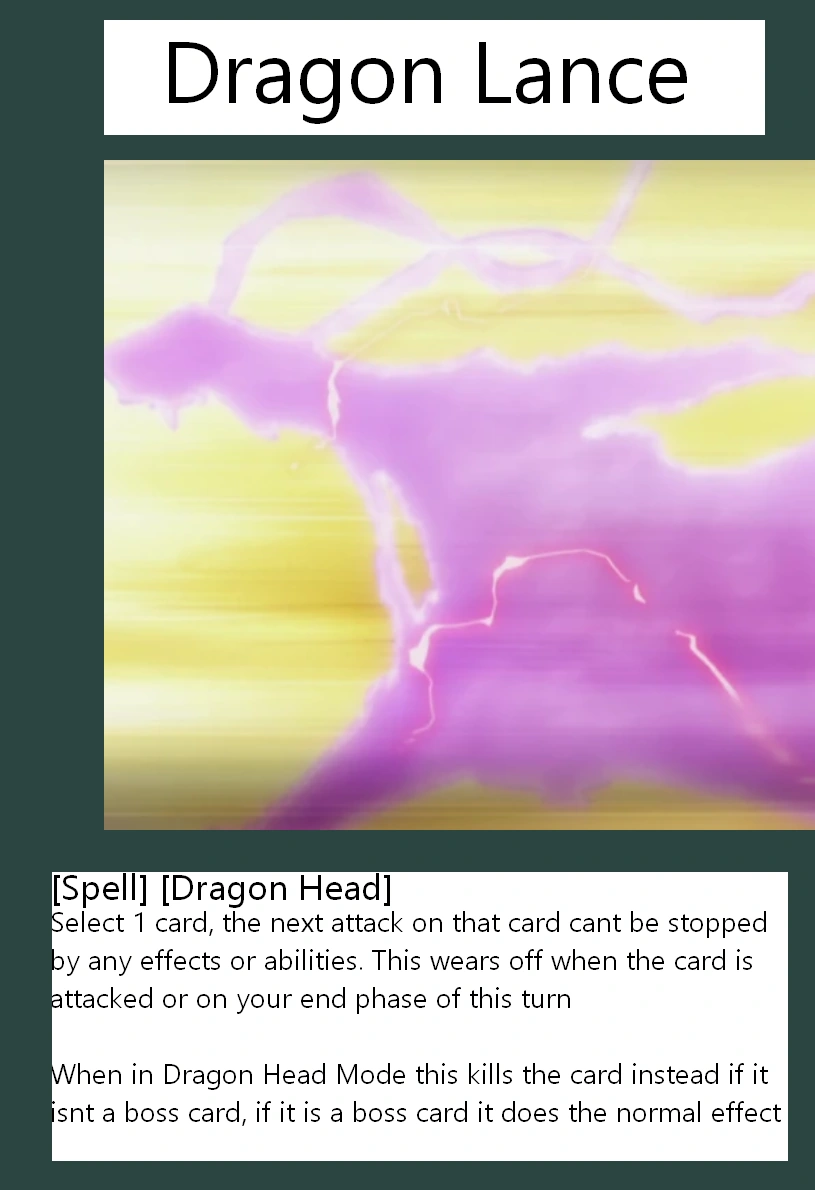 Dragon Lance | Anime Showdown 2 Wiki | Fandom