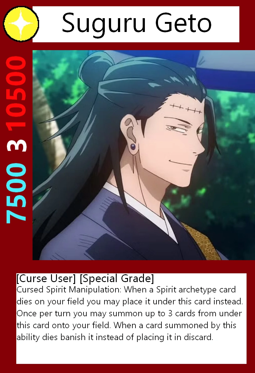 Suguru Geto | Anime Showdown 2 Wiki | Fandom