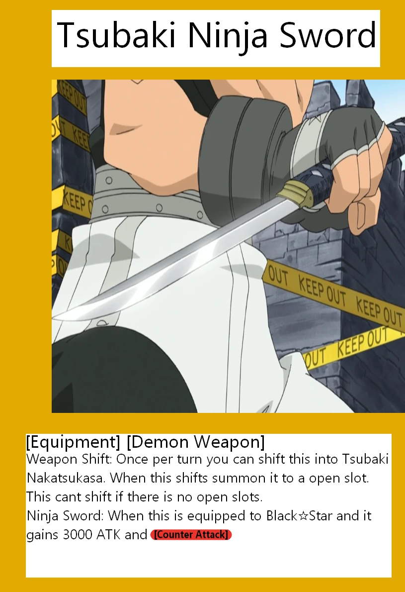 Tsubaki Ninja Sword | Anime Showdown 2 Wiki | Fandom