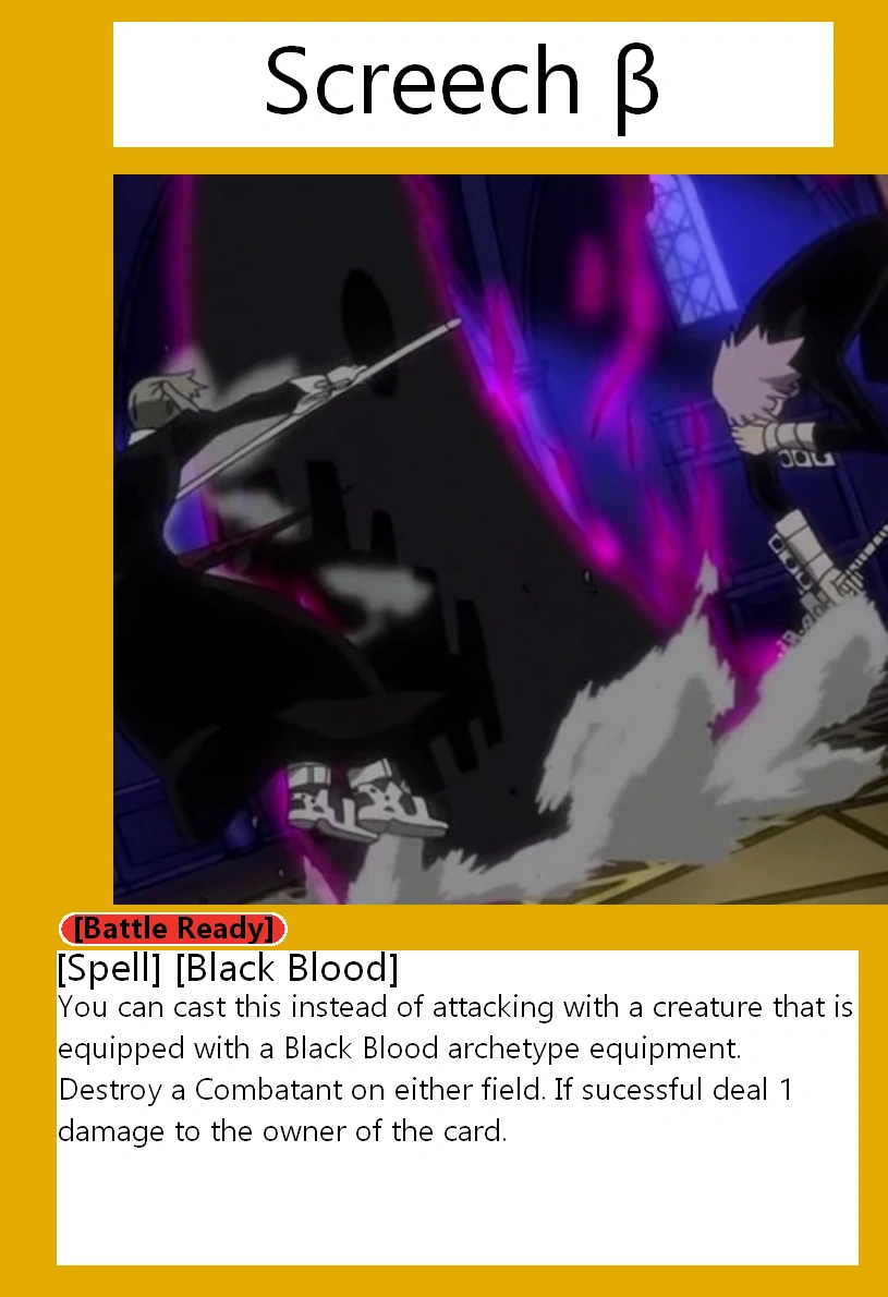 Screech β | Anime Showdown 2 Wiki | Fandom