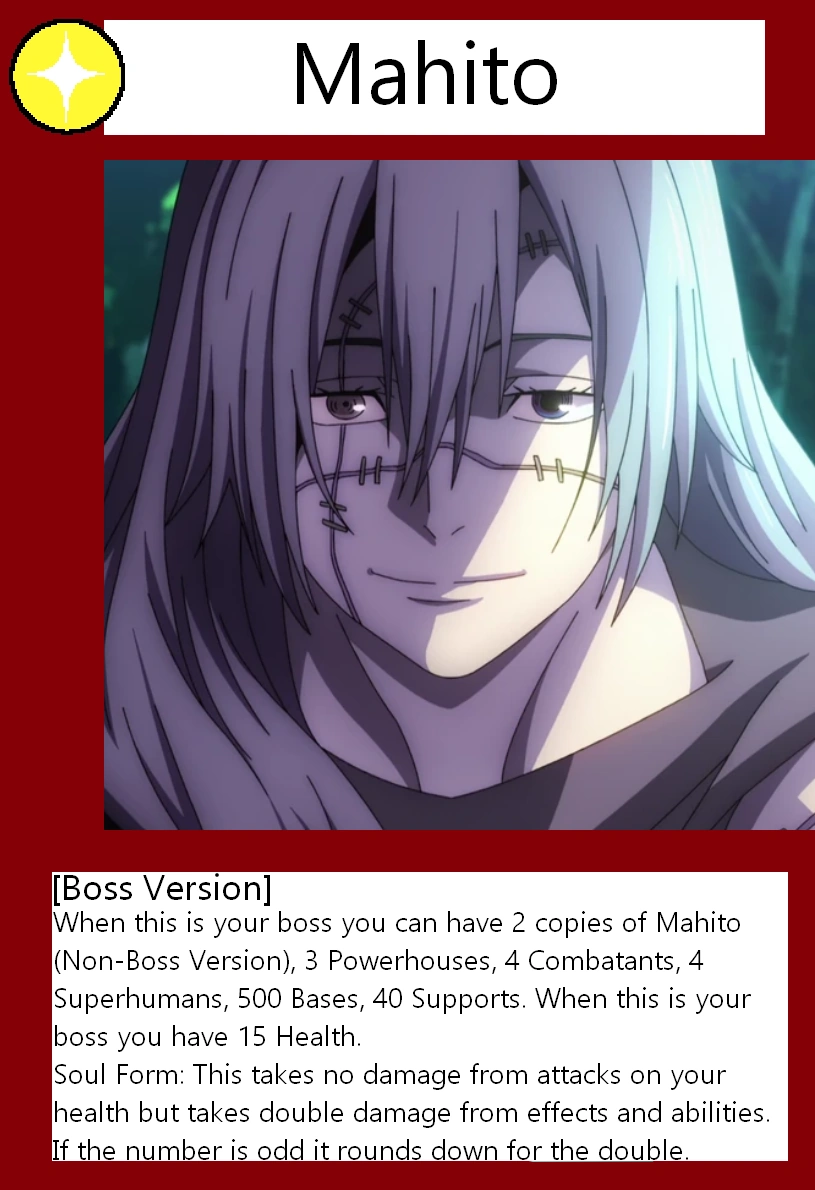 Mahito | Anime Showdown 2 Wiki | Fandom