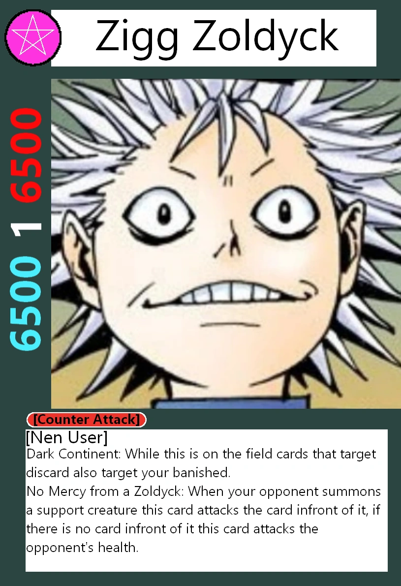 Zigg Zoldyck | Anime Showdown 2 Wiki | Fandom