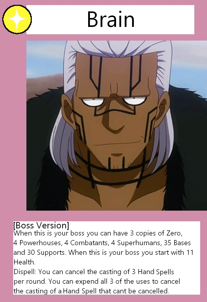 Brain | Anime Showdown 2 Wiki | Fandom